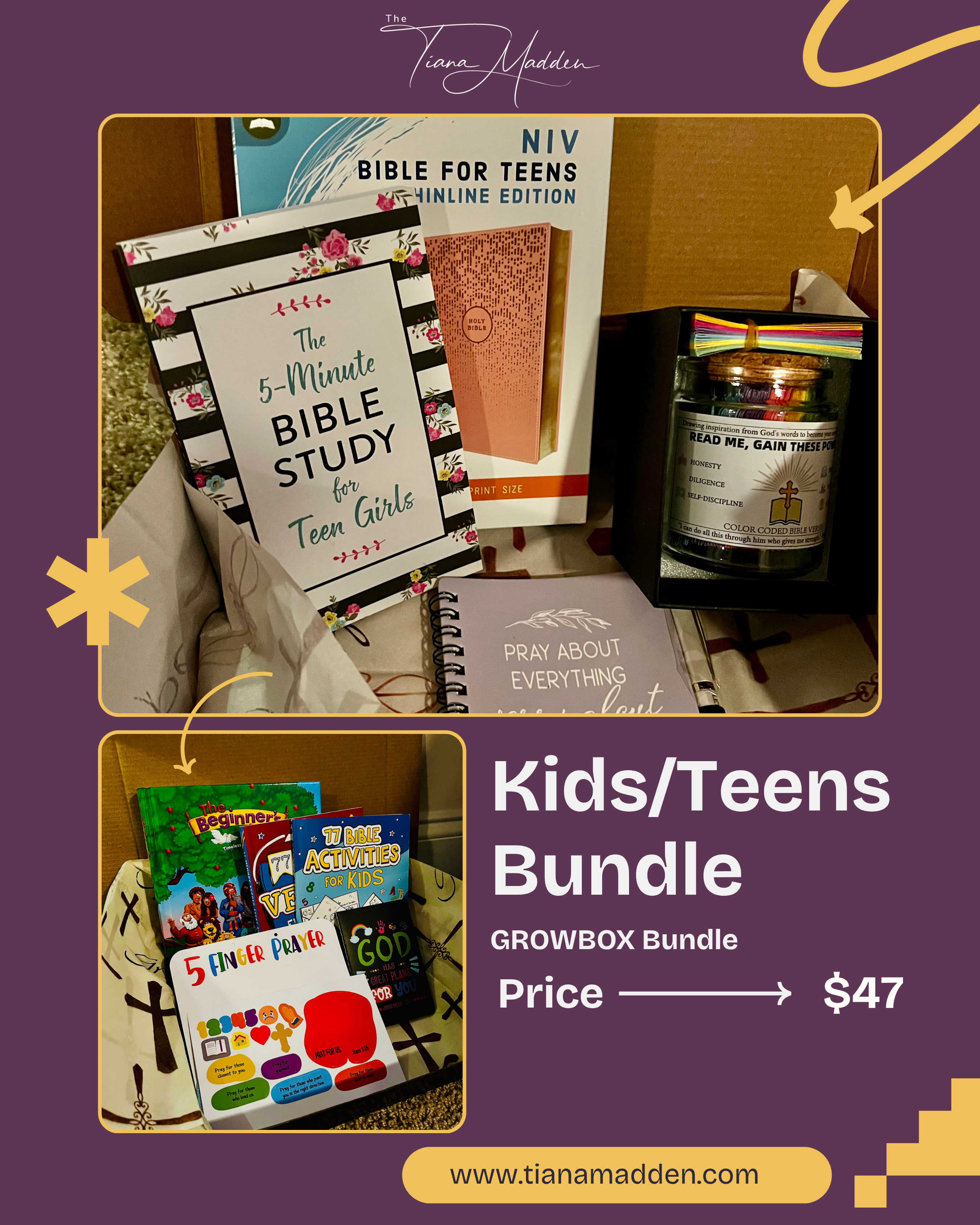 Kids/Teens GROW BOX Bundle – TheTianaMadden